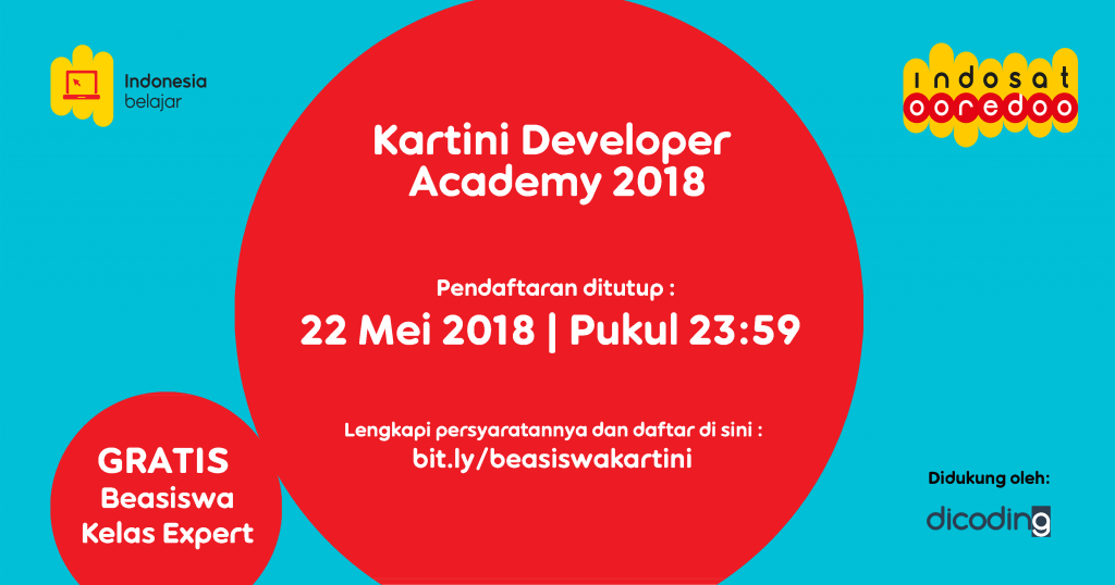 Indosat Ooredoo Kartini Developer Academy 2018 - Dicoding Blog