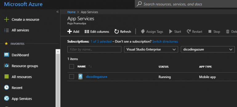 Accessing Azure Mobile App via Android - Dicoding Blog