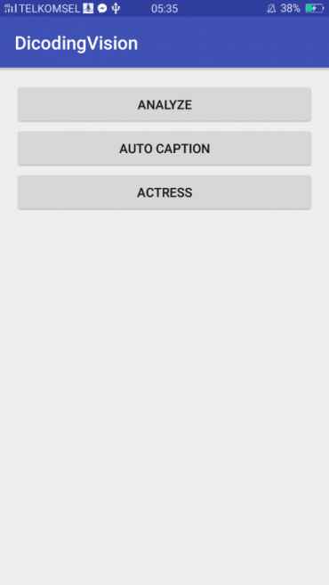 Azure Cognitive Service with Android - Dicoding Blog