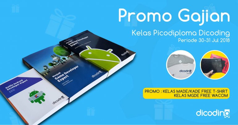 Promo Gajian Juli 2018 - Dicoding Blog