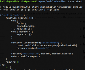Membuat Module Bundler Sendiri ala Front-end Engineer LINE - Dicoding Blog