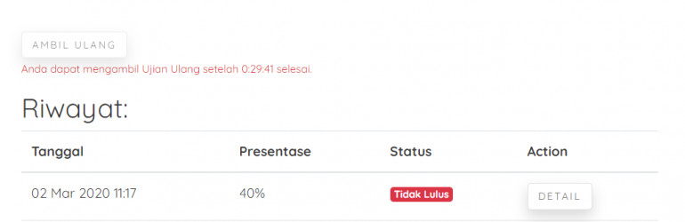 Fitur Exam - Ujian Pilihan Ganda pada Kelas Dicoding Academy - Dicoding ...