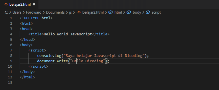Apa Itu JavaScript? Fungsi dan Contohnya - Dicoding Blog