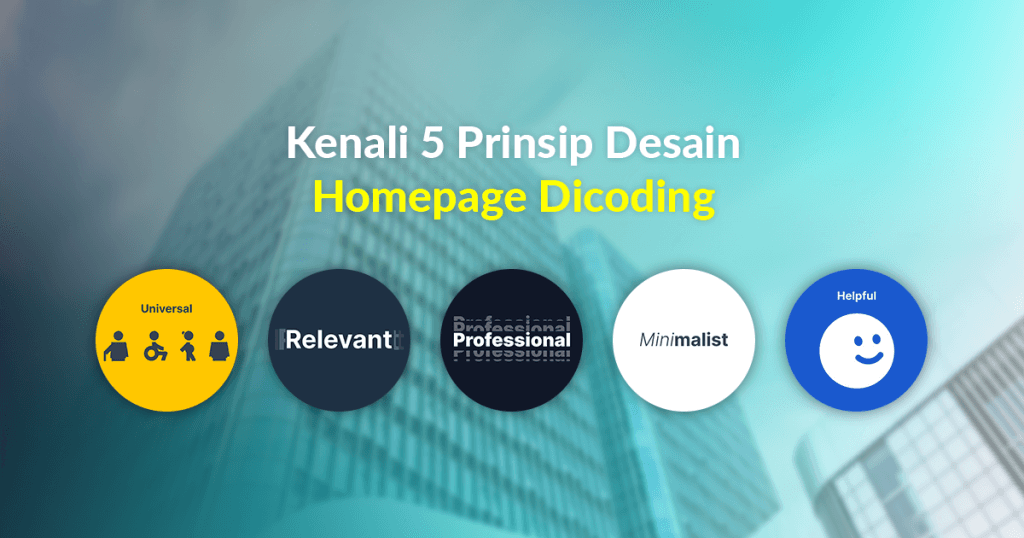 Kenali 5 Prinsip Desain Homepage Dicoding - Dicoding Blog