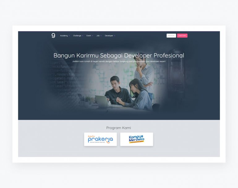 Sambut Tampilan Baru Homepage Dicoding - Dicoding Blog