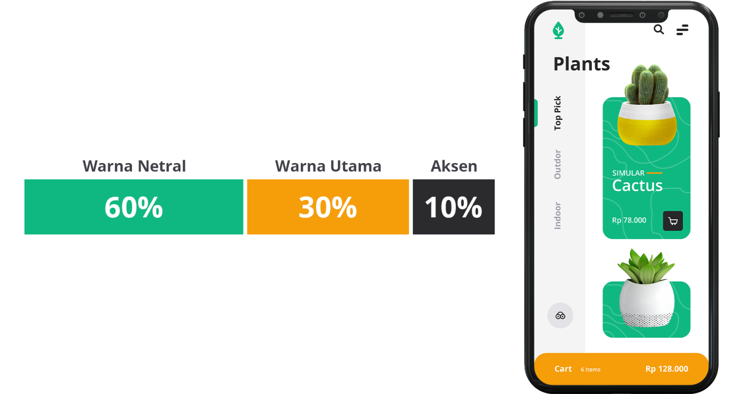 3 Elemen Dasar Desain Visual pada UI Design yang Wajib Diketahui