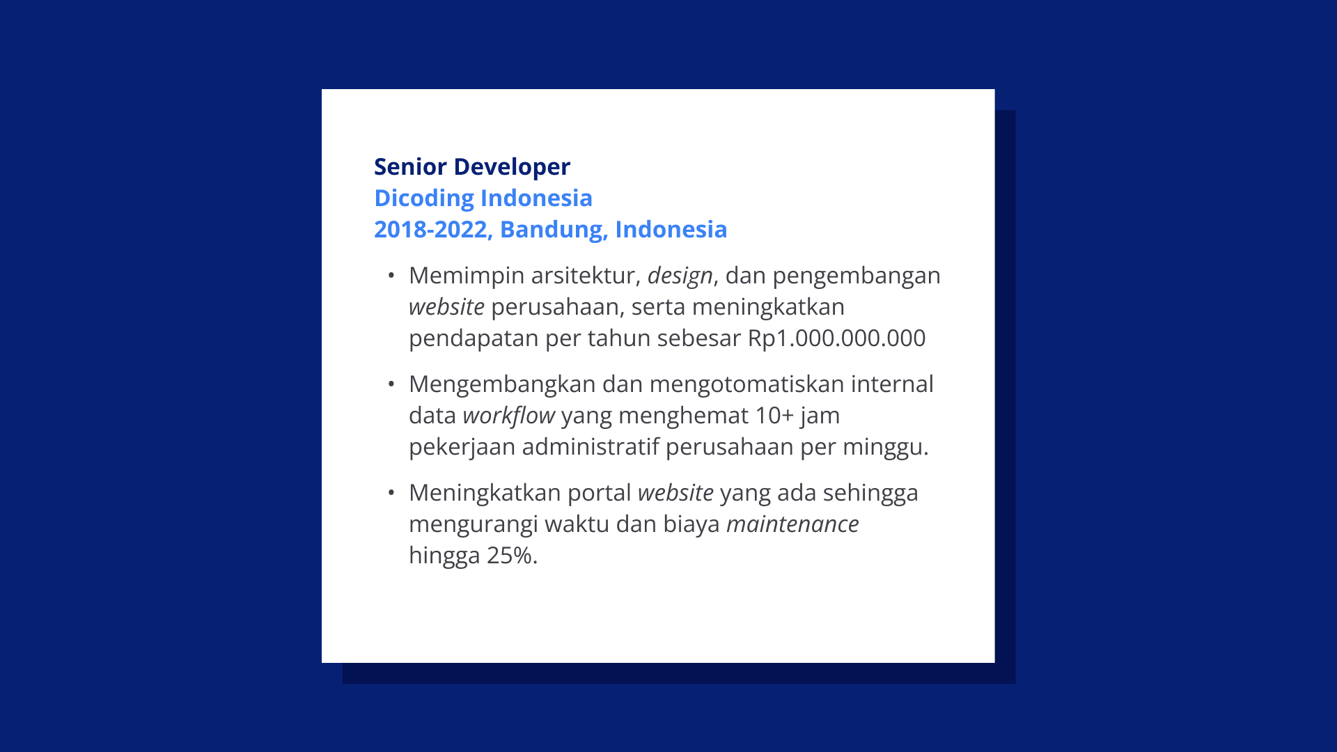 Tips Membuat CV Programmer yang Menarik - Dicoding Blog