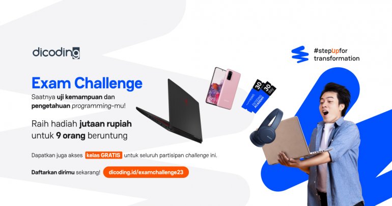 Exam Challenge Hari Pendidikan Nasional 2023! - Dicoding Blog