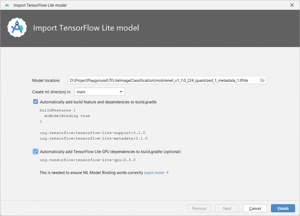 Tutorial Menggunakan Machine Learning di Android dengan TFLite