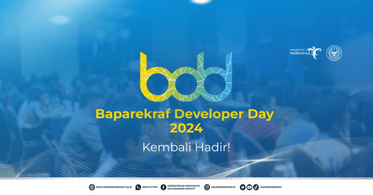 Kembali Hadir, Event Developer Baparekraf Developer Day 2024 - Dicoding ...