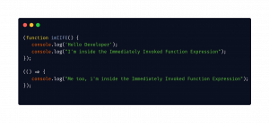 Belajar JavaScript: Immediately Invoked Function Expression