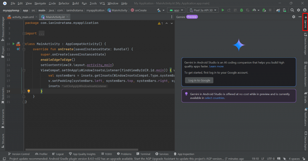 Hai, Gemini AI! Selamat Datang Ngoding Sat-Set di Android Studio!