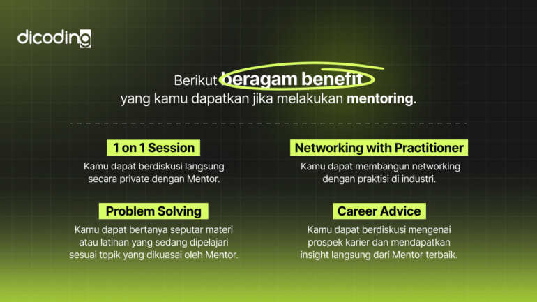 Maksimalkan Potensimu dengan Fitur Terbaru Dicoding Mentoring