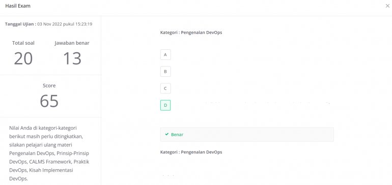 Cara Ikut Exam Kelas – Dicoding's Help | Dicoding's Help