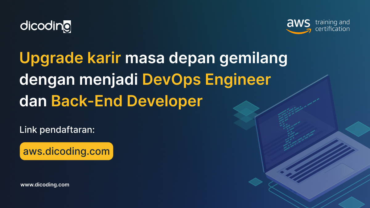 Ikuti Event Online: AWS X Dicoding LIVE | AWS Back-End Academy